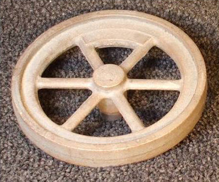 4½" Flywheel 6-Spoke Straight Counterweight Gade – Martin Model Pattern ...